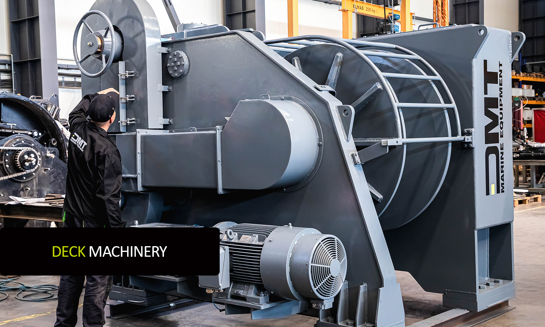 Winches and other deck machinery - You name it, we build it!