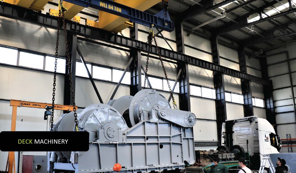 Winches, Deck Machinery - DMT Marine Equipment