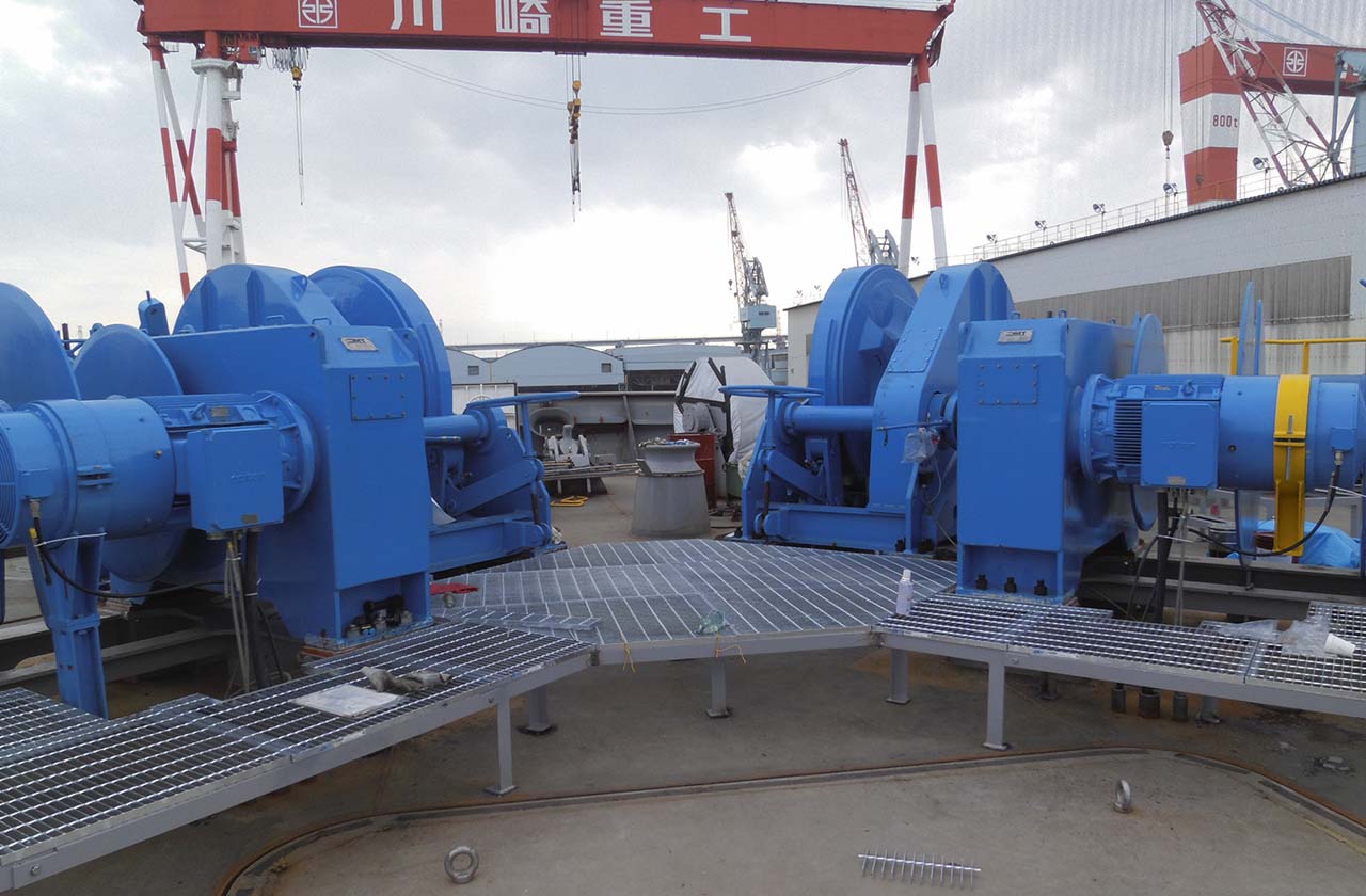 Equipment for Deck - Winches,Offshore,Fishing,Research,Dredging