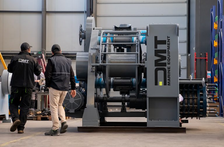 Winches - Standard or Tailormade - DMT Marine Equipment