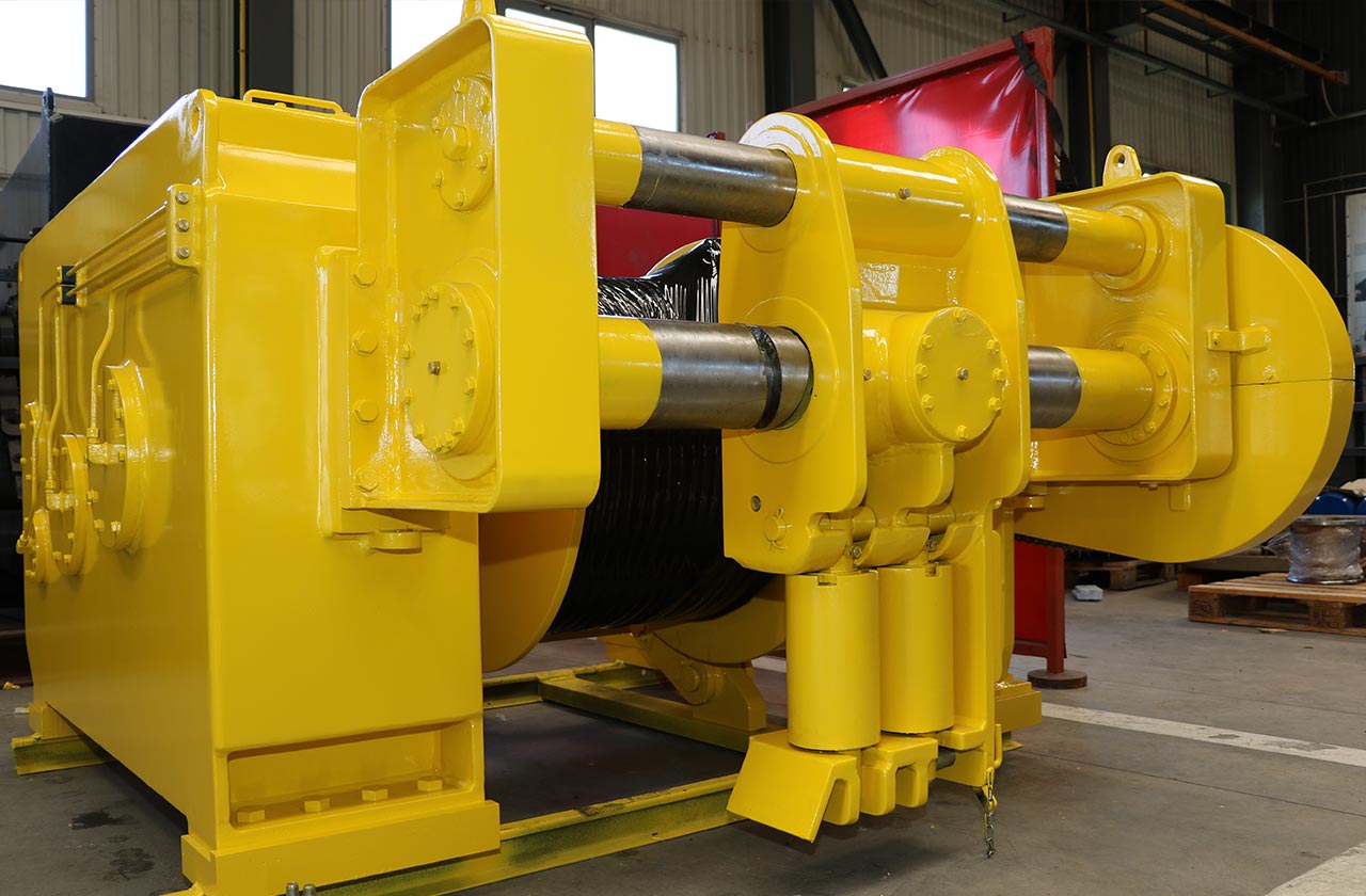 Slipway Winches - DMT MARINE EQUIPMENT
