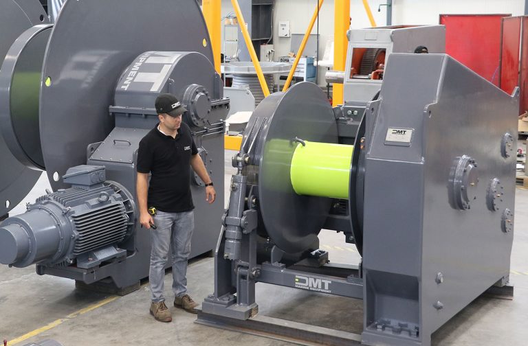 Winches - Standard or Tailormade - DMT Marine Equipment