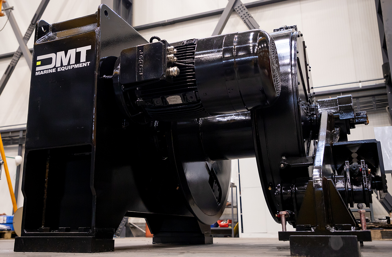 Towing Winches - DMT your trusted winch provider for tugboats