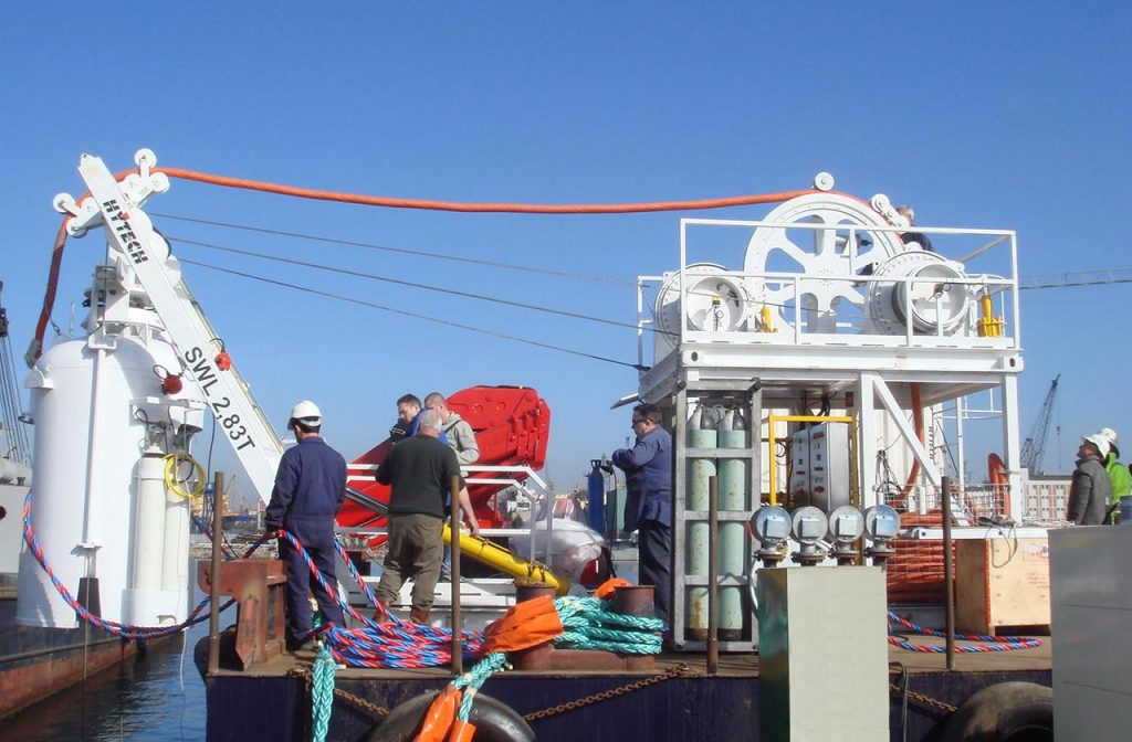 Umbilical Winches - DMT MARINE EQUIPMENT