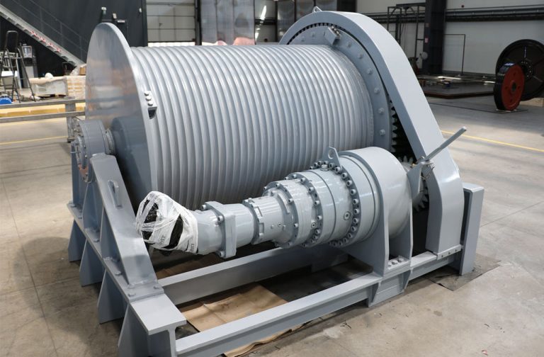 Spud Pole Winches - DMT MARINE EQUIPMENT