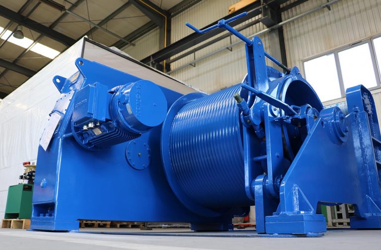 Spud Pole Winches - DMT MARINE EQUIPMENT