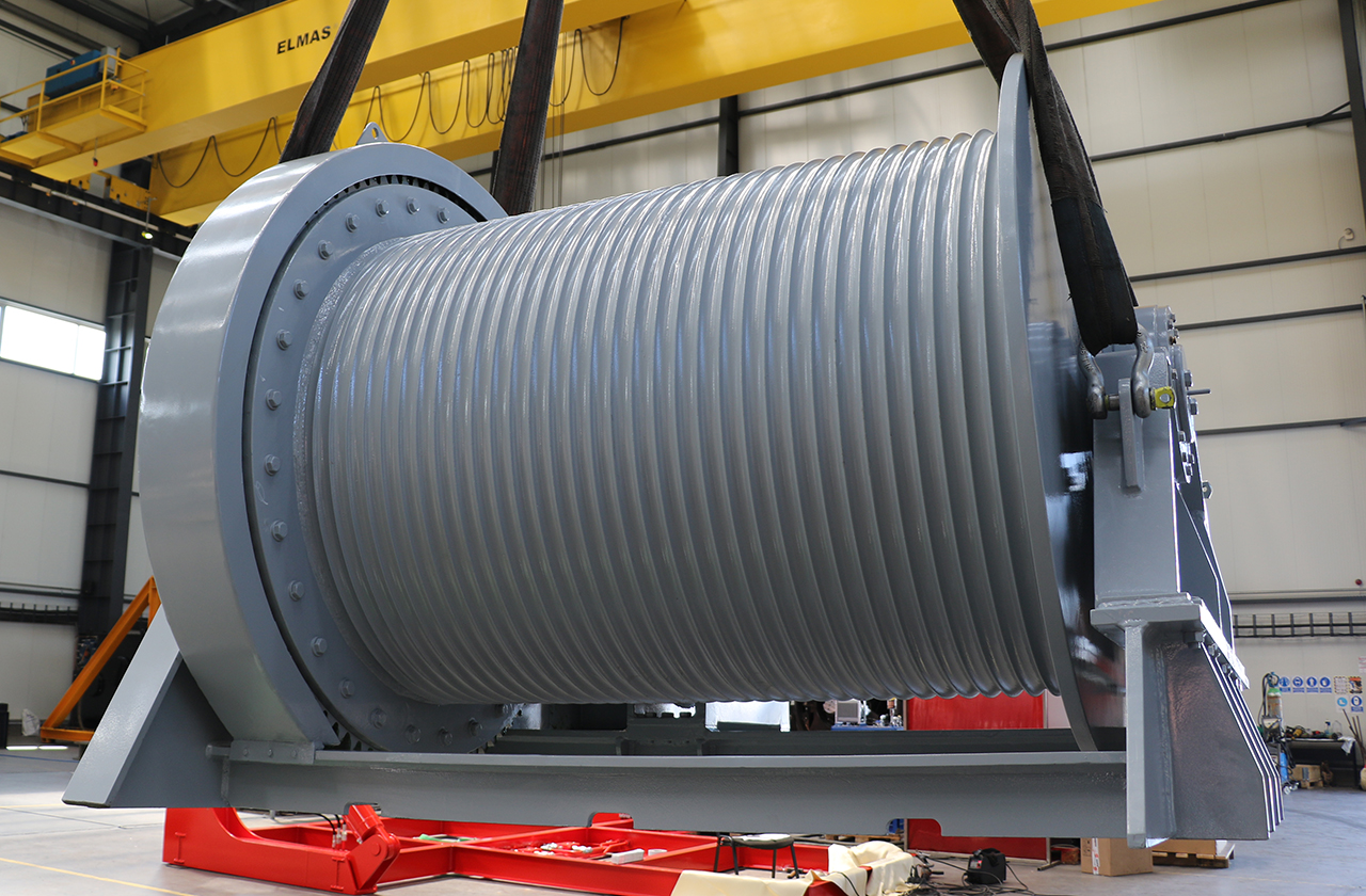 Spud Pole Winches - Enhancing safety and efficiency in shipping