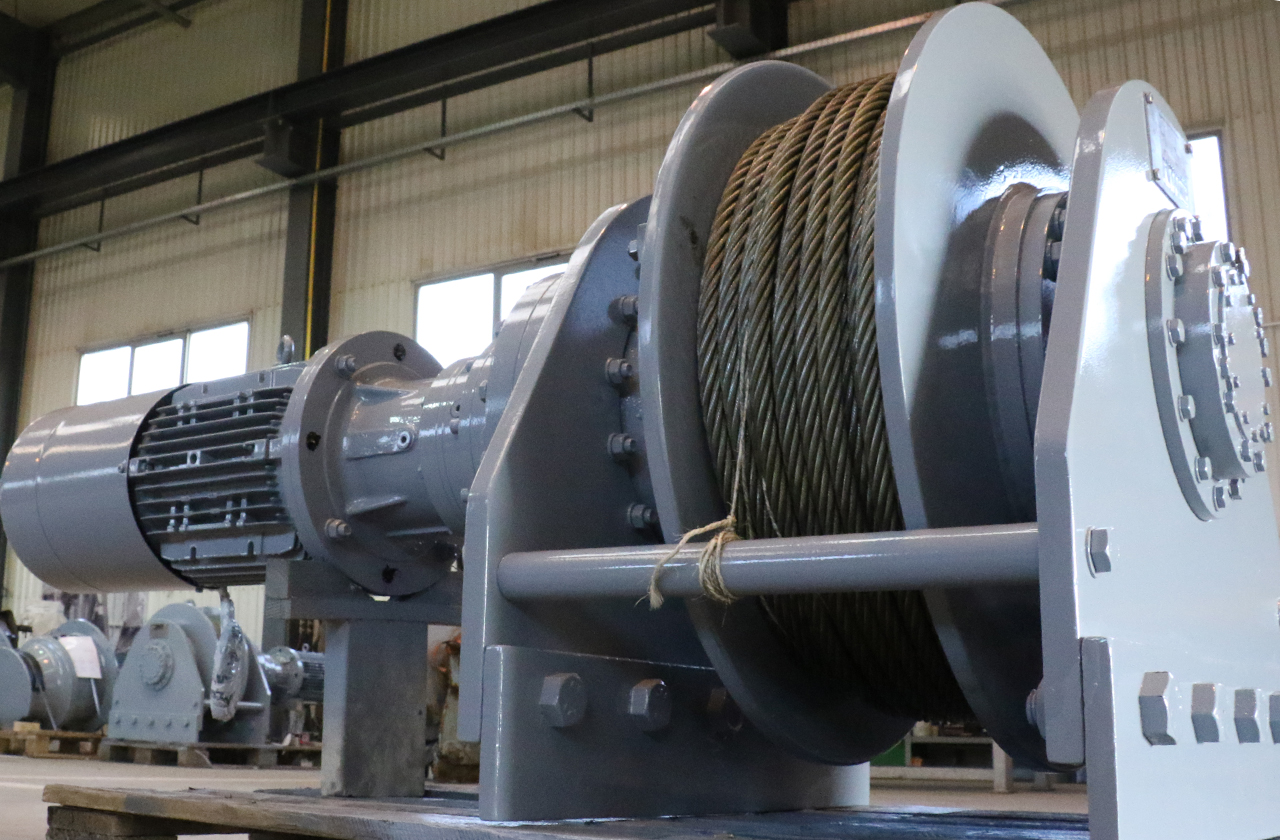 Deck Machinery for research vessels - DMT Marine Equipment