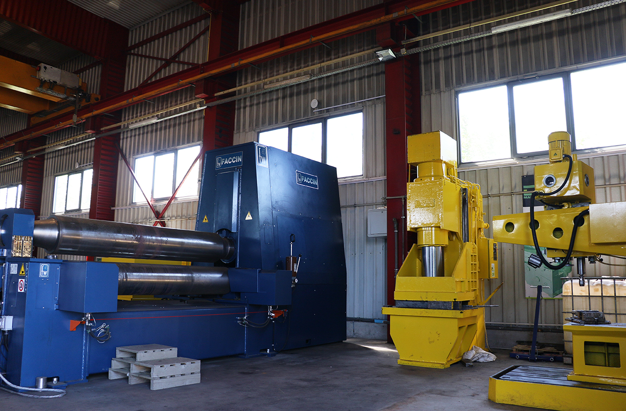 Production Plant - We design, produce and test in-house