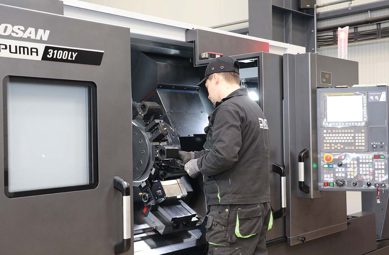 CNC Machines Park - Sate-of-the-art CNC machines