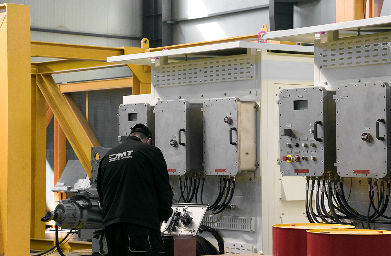 Testing and Assembly facility - DMT sets the standard for quality