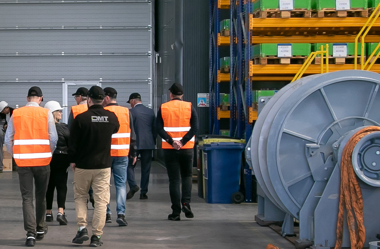 DMT supplies winches for the World's Longest Immersed Tunnel