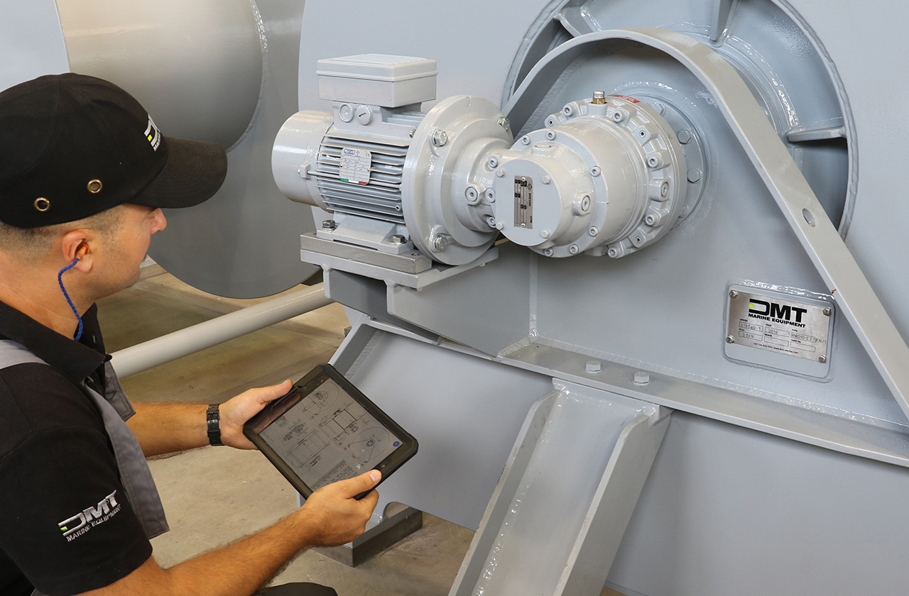 Quality Control - In-house inspection in DMT production facilities