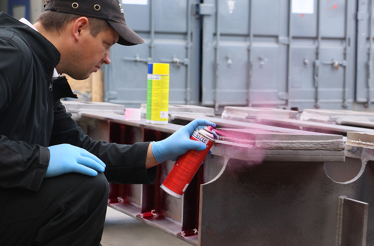 Quality Control - In-house inspection in DMT production facilities