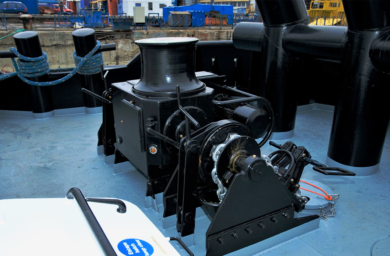 Anchor Winches - Smooth and efficient vessel anchoring