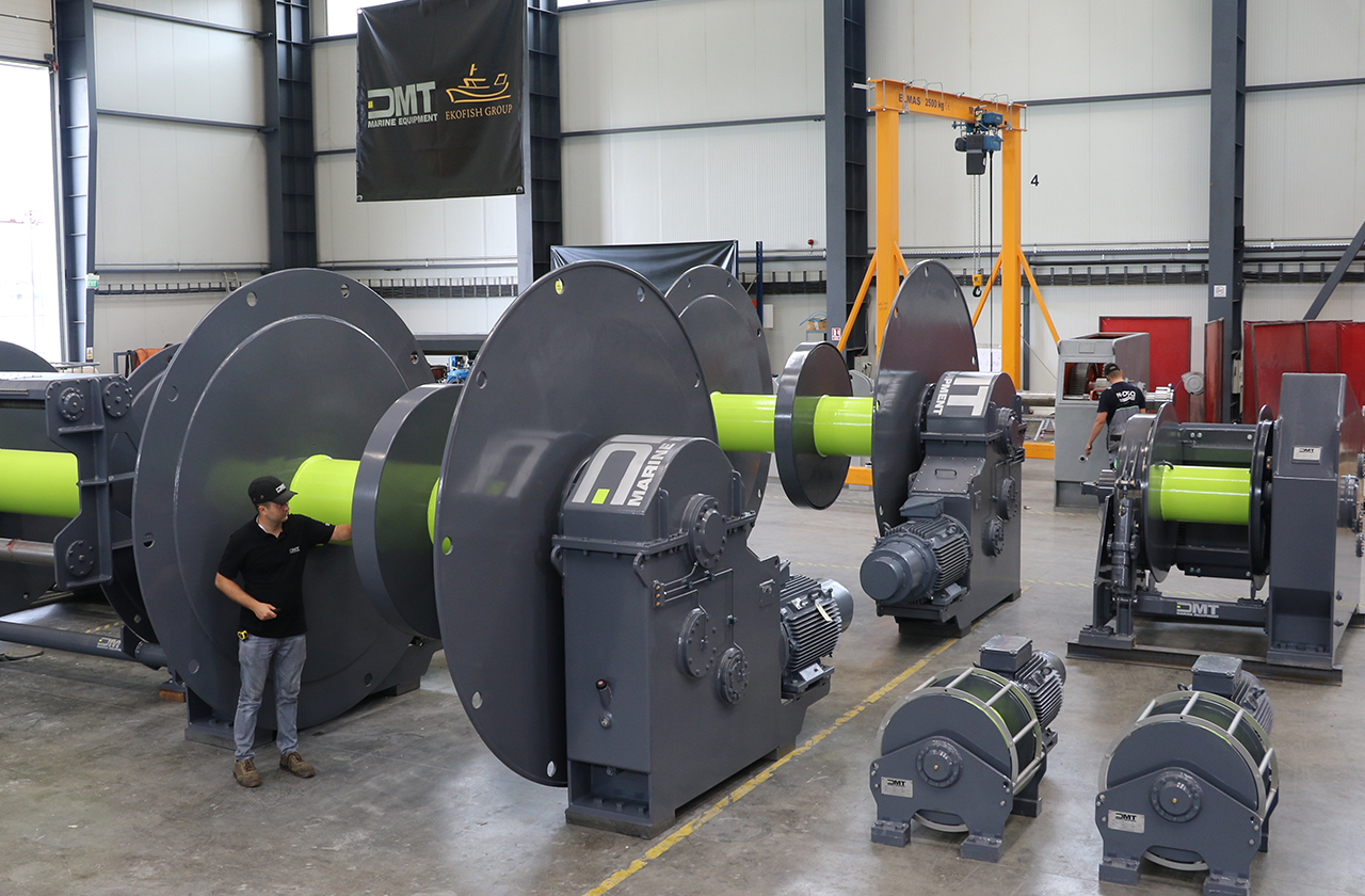 Fishing Systems - DMT Fishing Winches at top-class performance