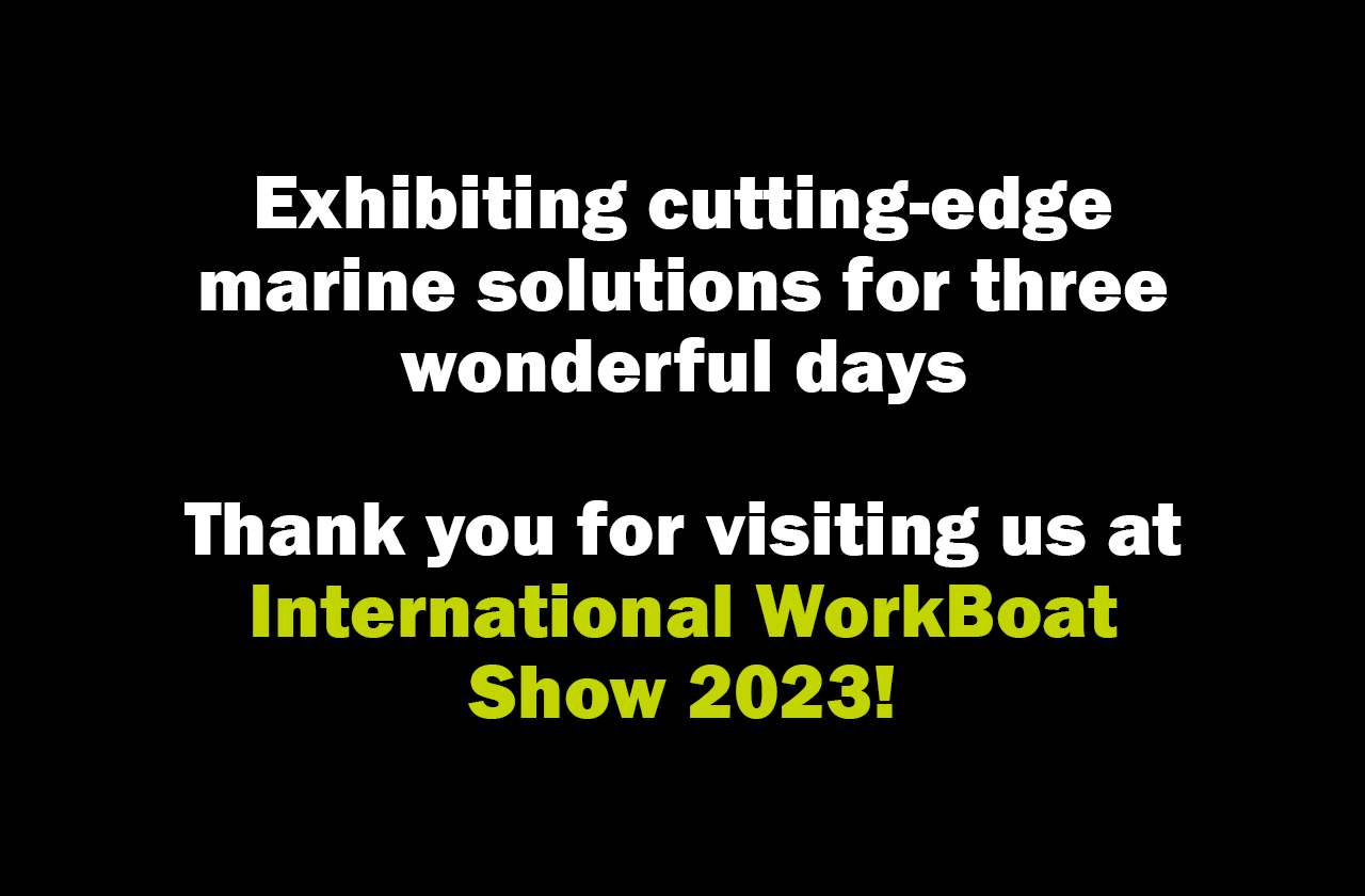 International WorkBoat Show 2023 - Join us at Booth 3452!