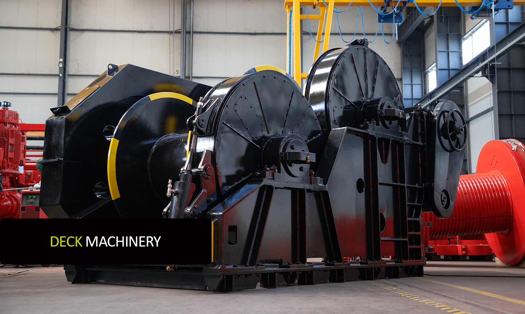 Winches and other deck machinery - You name it, we build it!